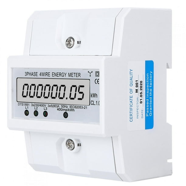 Power Consumption Energy Meter,Energy Meter 3Phase 4Wire Energy Meter ...