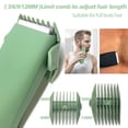 Men's Electric Body Hair Trimmer, IPX7 Waterproof for Wet/Dry Use, with ...