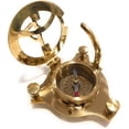 Sundial Compass Solid Brass Sun Dial - Walmart.com