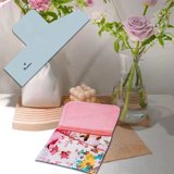 HomeCozy Acrylic Template Ruler DIY Wallet Handcraft Ruler Clear Easy ...