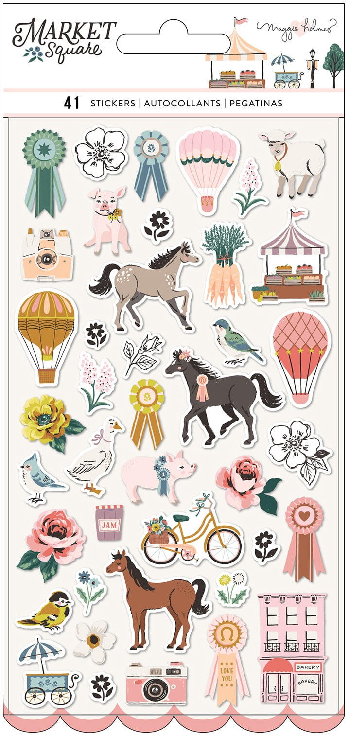 Stickers Stickers, Labels & Tags Paper Maggie Holmes Market Square ...