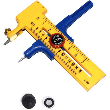 Compass Cutter, Precision Circle Cutter, Adjustable Round Draw Cutter ...