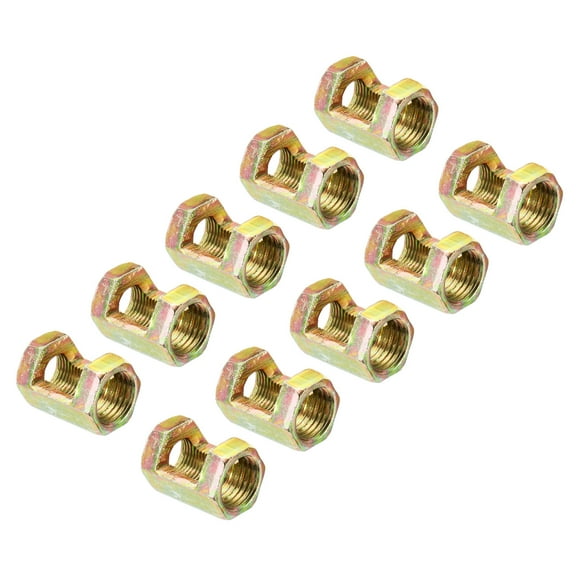 CERPXFF-1/8IP to 1/4-18 Hex Coupling Nut, 6 Pack Female Thread ...