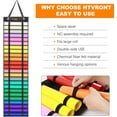 HTVRONT Vinyl Roll Holder, Hanger Rack Mount with 24 Compartments, Over ...