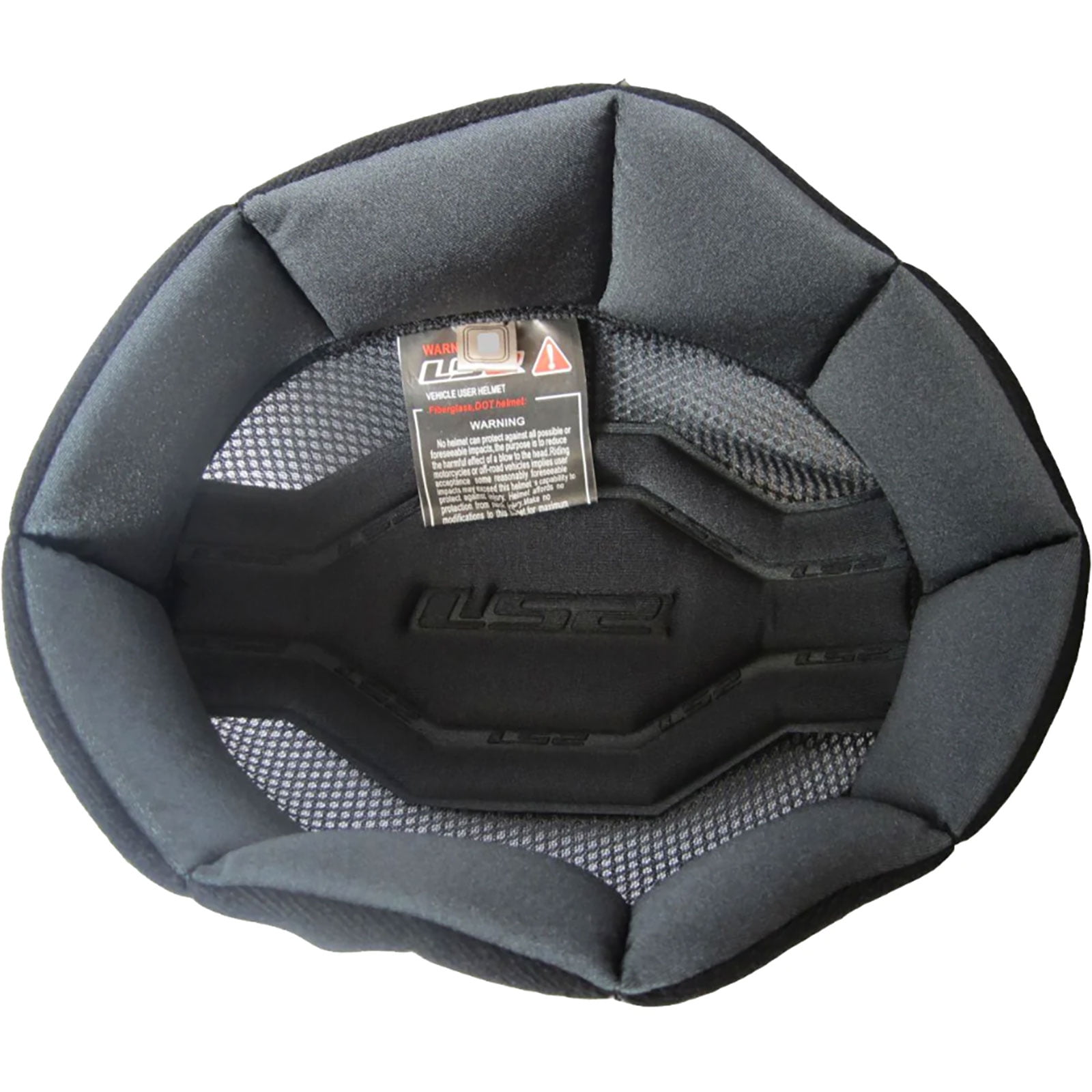 LS2 Bagger/HH568 Liner Street Motorcycle Helmet Accessories - Black ...