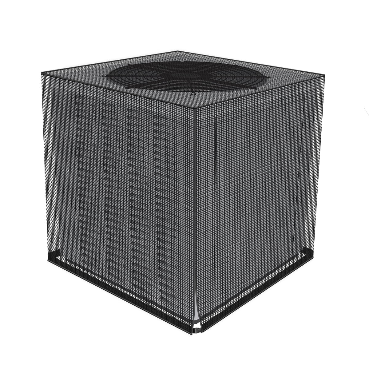 AC Defender Full Mesh Air Conditioner Cover AC Cover Outdoor Protection ...