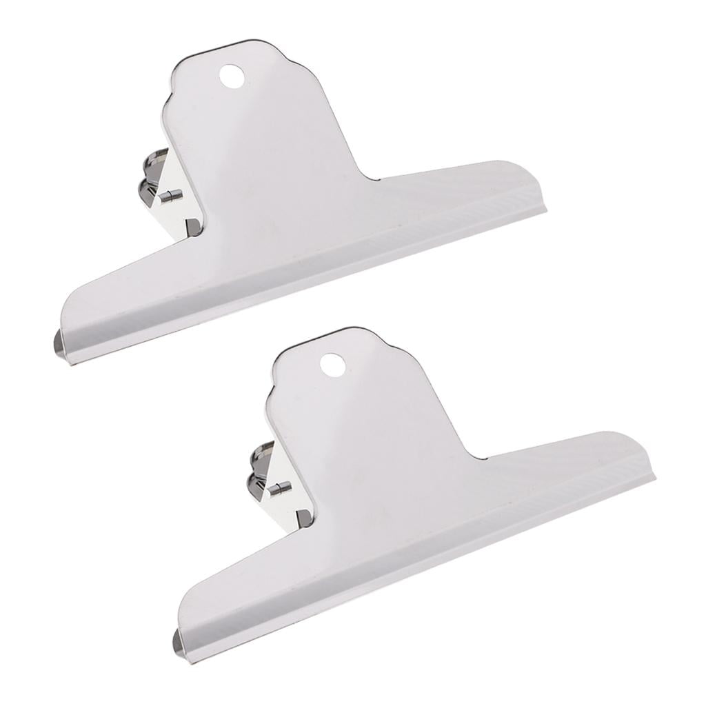 Extra Large Clips, 2 Pack 4 - 6 Inch Stainless Steel Jumbo Giant Binder ...