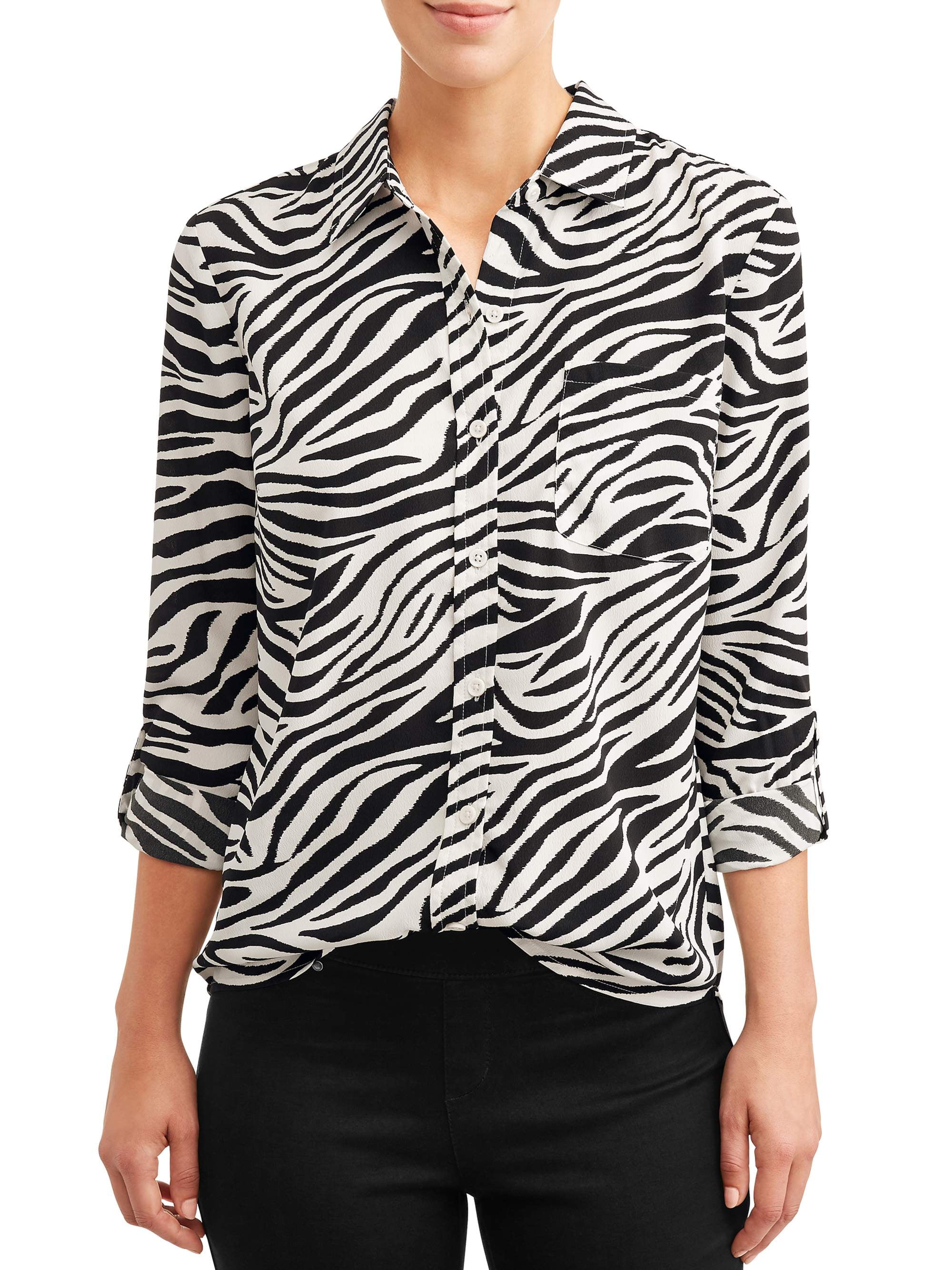 Time and Tru Women's Soft Shirt - Walmart.com