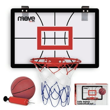 iMounTEK Mini Basketball Hoop System Set Over the Door with Backboard ...