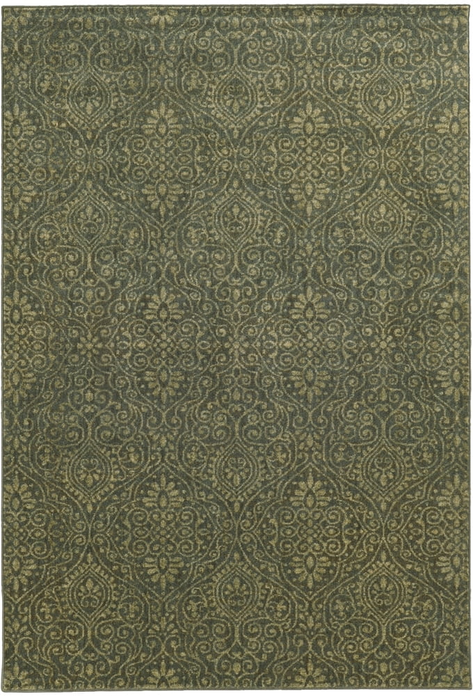 Tommy Bahama Voyage Area Rug 091L0 Blue Swirls Curves - Walmart.com