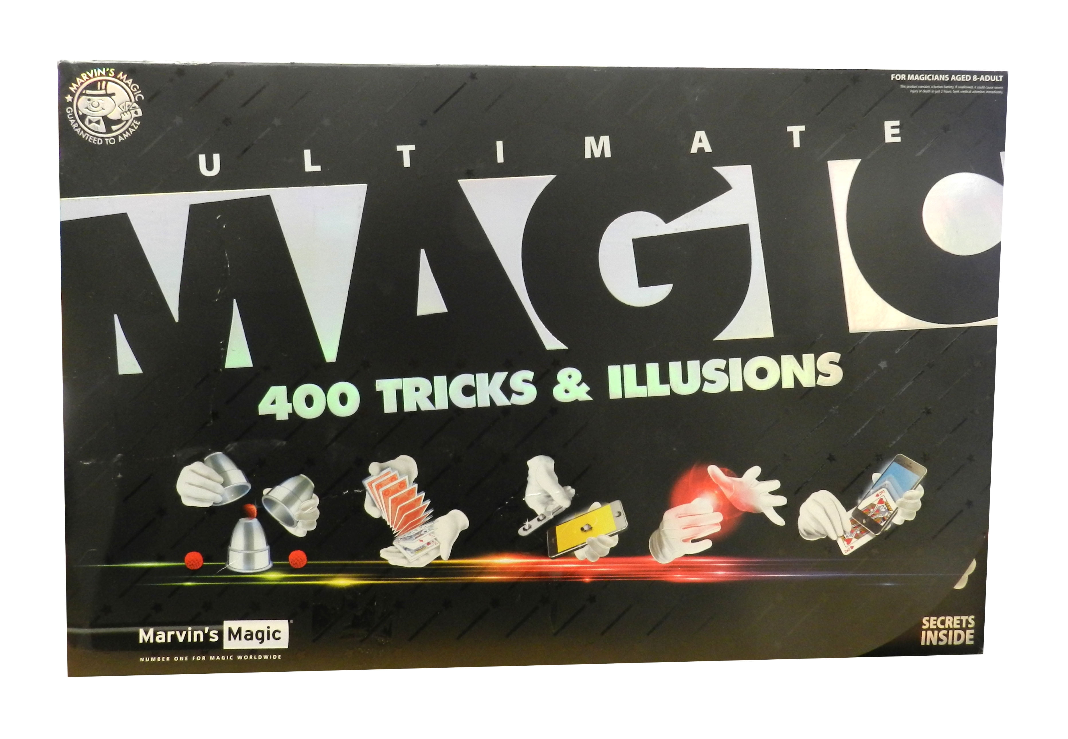 Marvin's Magic Ultimate Magic Box 400 Tricks and Illusions - Walmart.com
