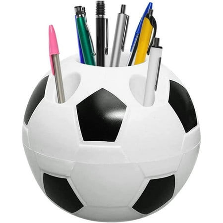 Football Pen Holder Football Shape Desktop Pencil Storage Organizer ...