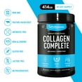 Phi Naturals Collagen Complete Powder, Hydrolyzed Collagen Types 1 2 3 ...
