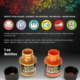 Crazy Colors Acrylic Leather/Shoe Paint Kit - 29 Colors, Deglazer, 4 ...