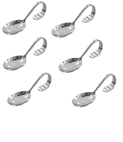 6 Pack Appetizer/Canape Serving Spoons (Oval) - Walmart.com