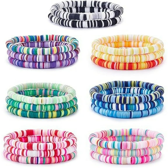 SEARIPE 6 Pcs Beaded Bracelets Jewelry Rhinestone Eye Hand Decor Boho ...