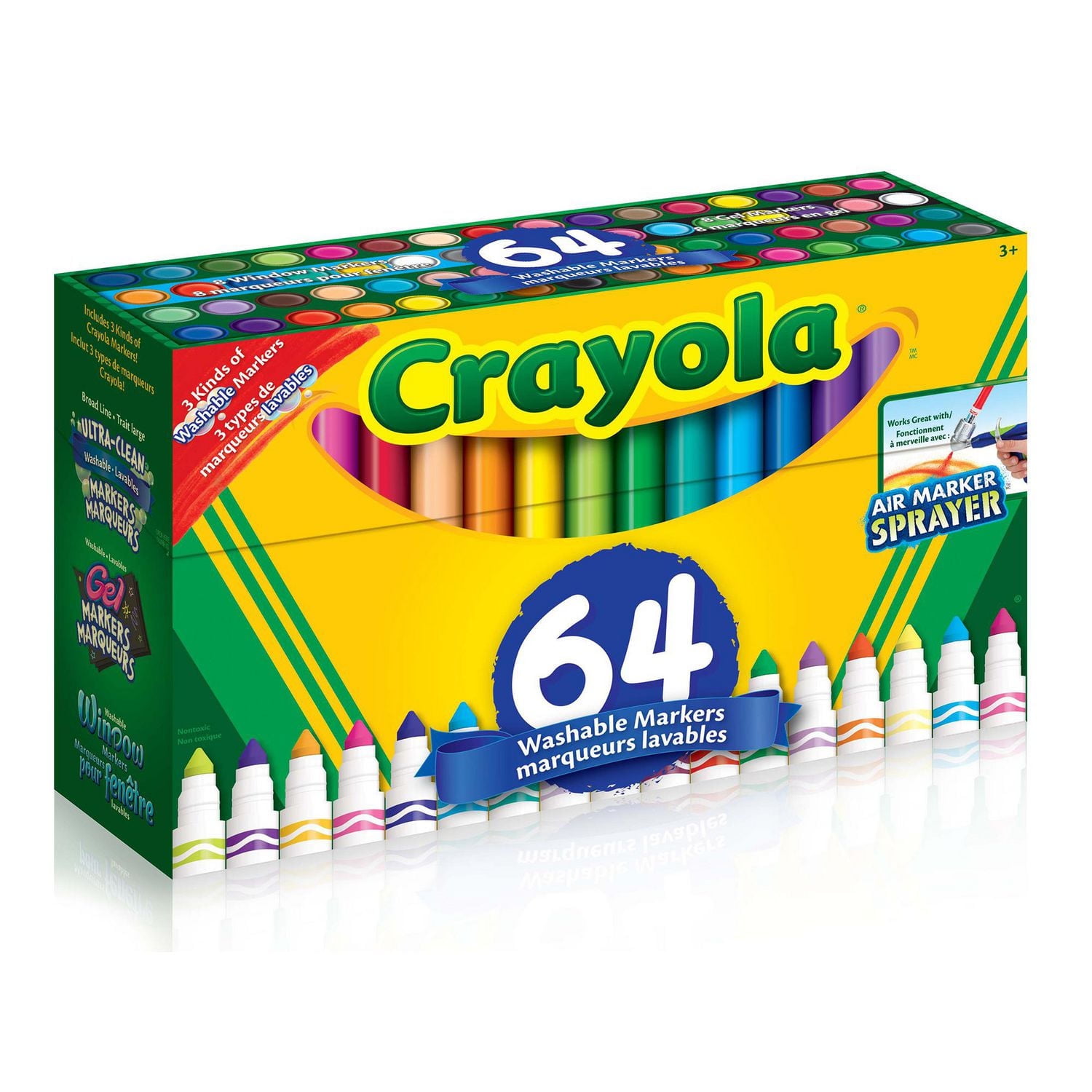 Click here for Crayola Washable Marker Variety Pack  64 Count prices