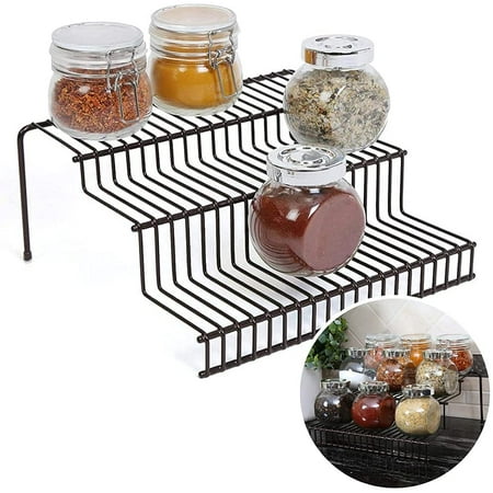 Spice Jar, Durable Steel Spice Jars Rack Kitchen Pantry Storage ...