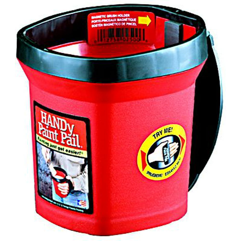 Bercom 2500CT Handy Pail Handy Paint Pail Plastic Quart - Walmart.com ...