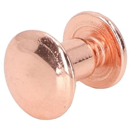 Round Head Copper Rivets Fasteners, Book Binding Screw Curved Surfaces ...