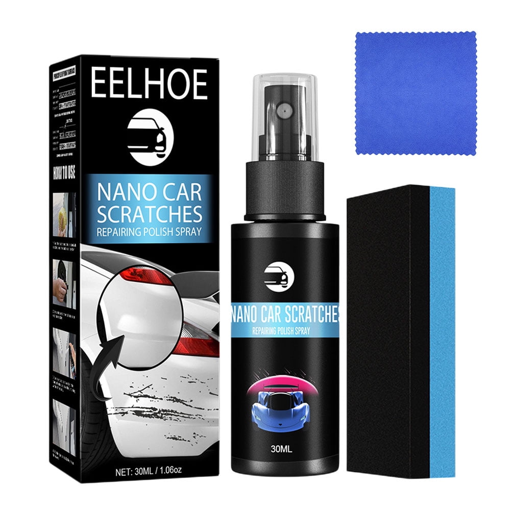 Car Scratch Polish Spray Set con esponja Auto Paint Polishing para ...