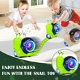 2026 New Auto-Sensing Snail Crawling Toy – Musical Light-Up Toy for ...