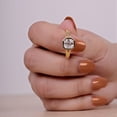 1.50 Carat Asscher Cut Moissanite Engagement Ring, Split Shank Bezel ...