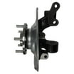 Crown Automotive 68088498AD Steering Knuckle and Hub Assembly, Black ...