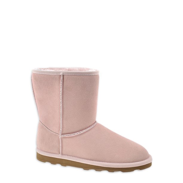 Time and Tru Women's Genuine Suede Boots - Walmart.com