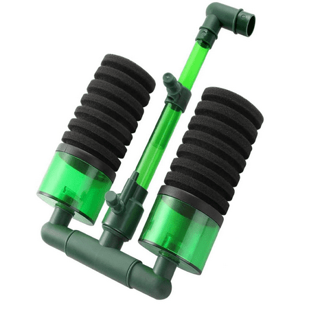 Lepai Double Sponge Air Pump Filter, Aquarium Double Sponge Filter ...