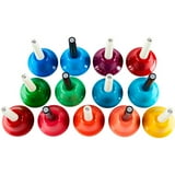 Kids Play 13-Note Chromatic Handbells - Beginner Musical Instrument Toy ...