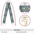 CoCoMangos Wide Shoulder Strap Adjustable Replacement Belt Guitar Style ...