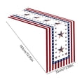 AuroraX 4th of July Table Flag American Flag Decor Linen Stars ...