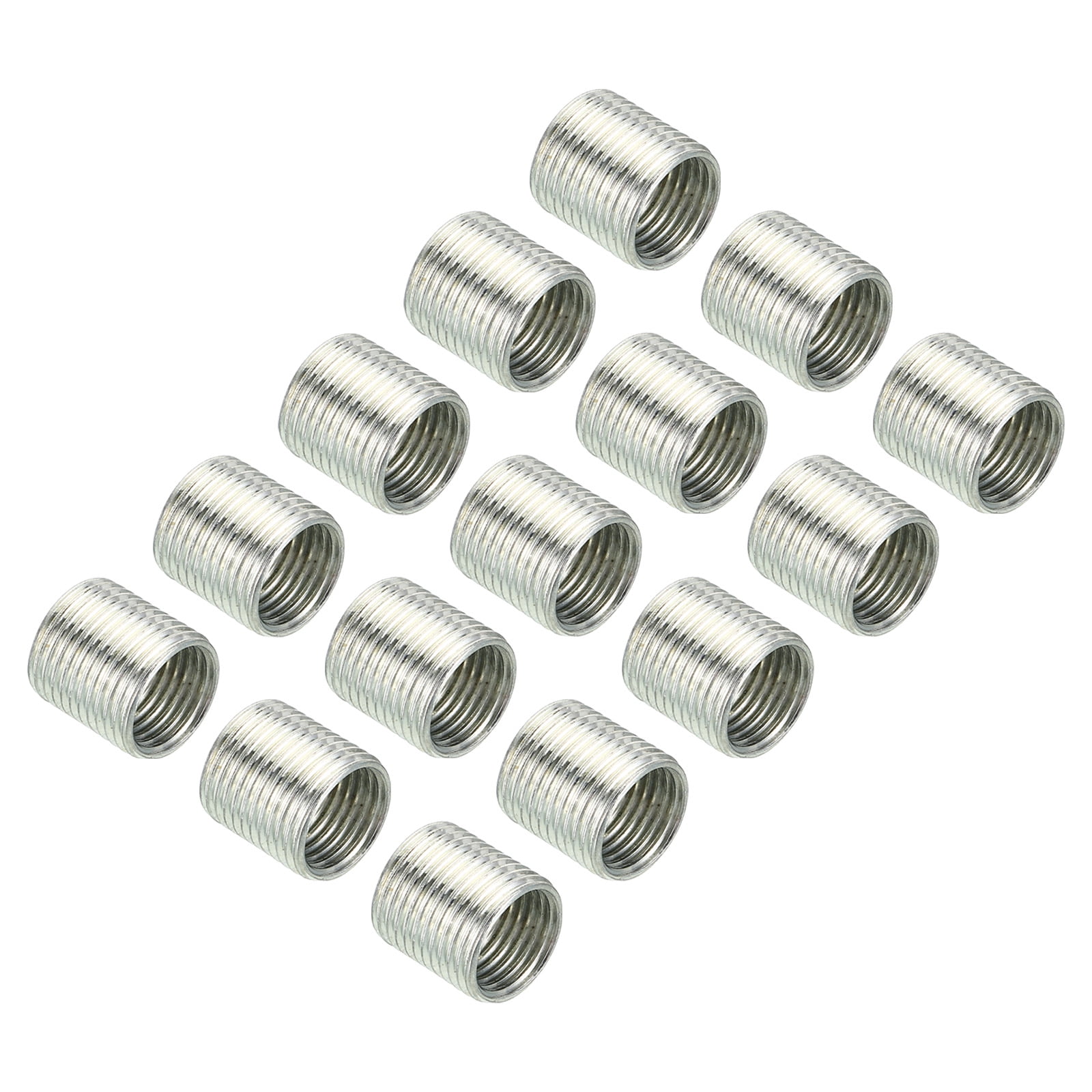 Uxcell M12 to M10 Thread Adapters Sleeve Reducing Nut 12mm Screw Pipe ...