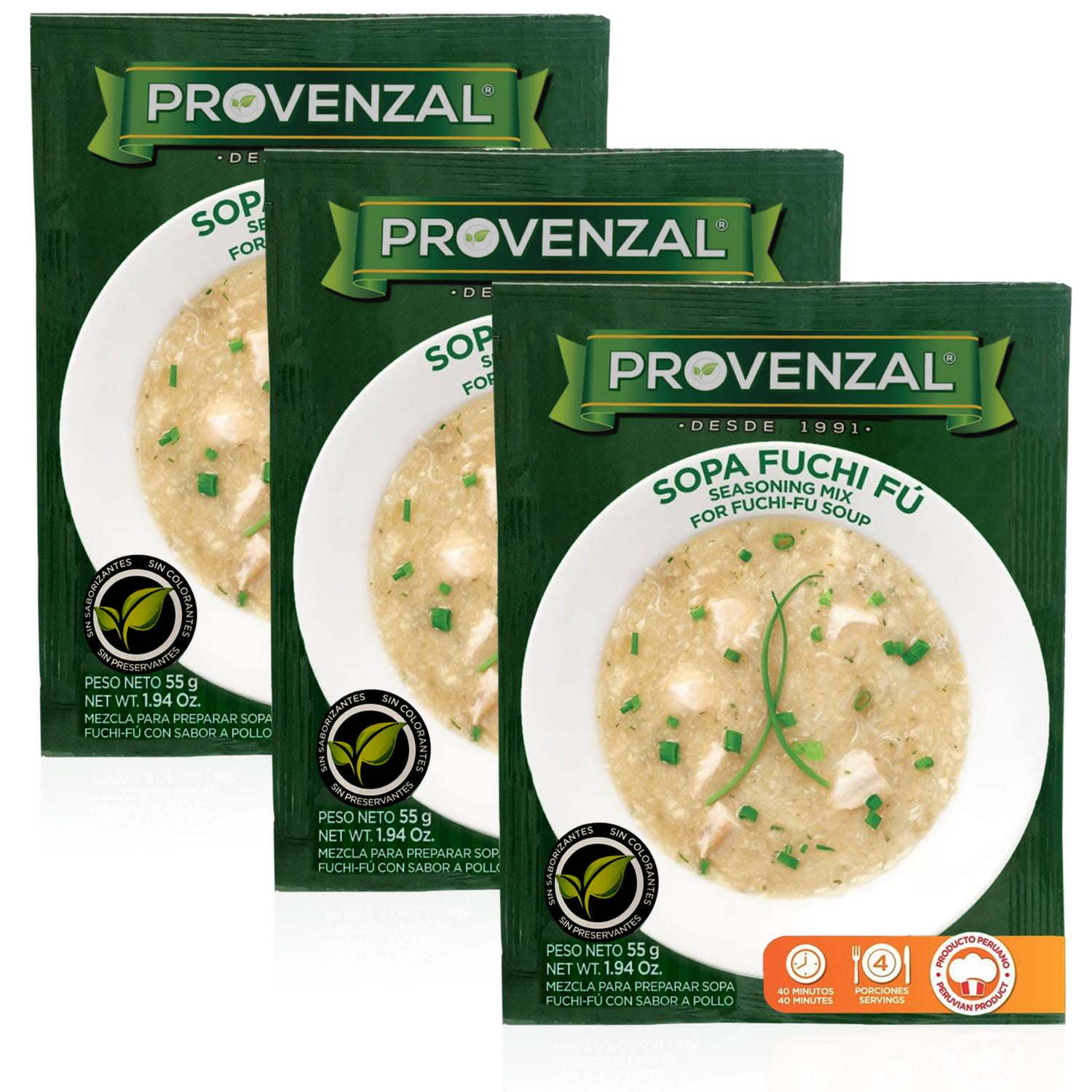 Fuchifu Sopa Provenzal fuchi fu 3 pack of 1.94 oz each - 3 sobres ...