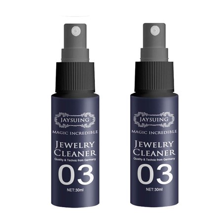 PVCS 2PC 30ML Jewelry Cleaner Cleaning Gold Watch Diamond Ring Cleaning ...