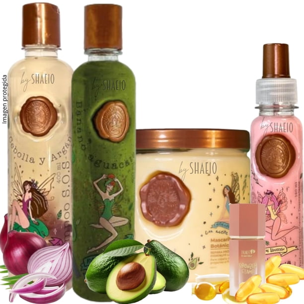 Kit Ritual Botanico 4 para acelerar el crecimiento y la reparación y ...