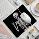 Skull Human Skeleton Mouse pad Human Skeleton Posing Isolated Over ...