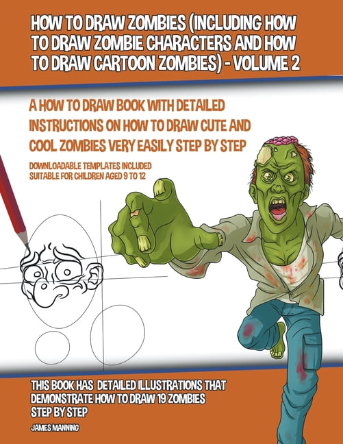 How To Draw A Zombie Step By Step