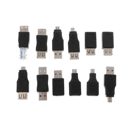 Set of 12s OTG USB High Male To Female Micro Mini USB | Walmart Canada