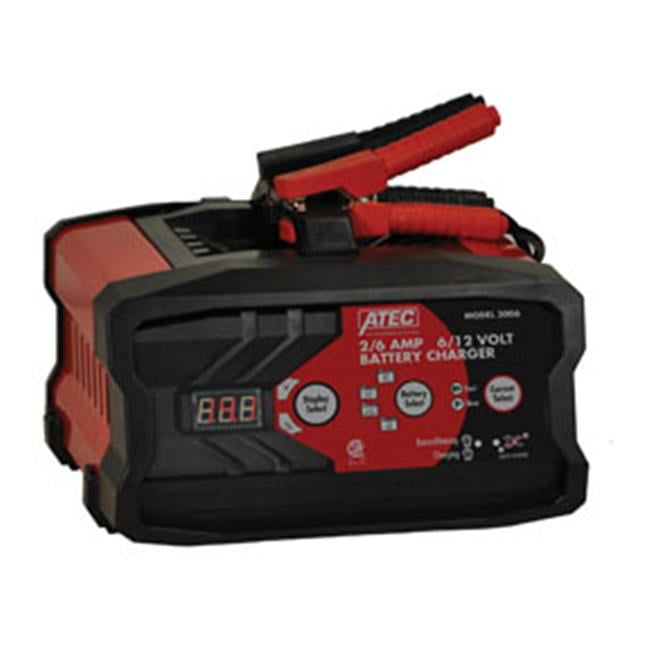 Associated Equipment ASO-3006 6-12V 6-2A Atec Auto Charger - Walmart.com