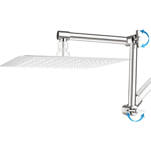 Shower Arm Extension Brushed Nickel