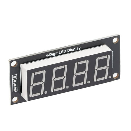 4Pcs Digital LED Segment Display Module With Pin Header, 4 Bits 7 ...