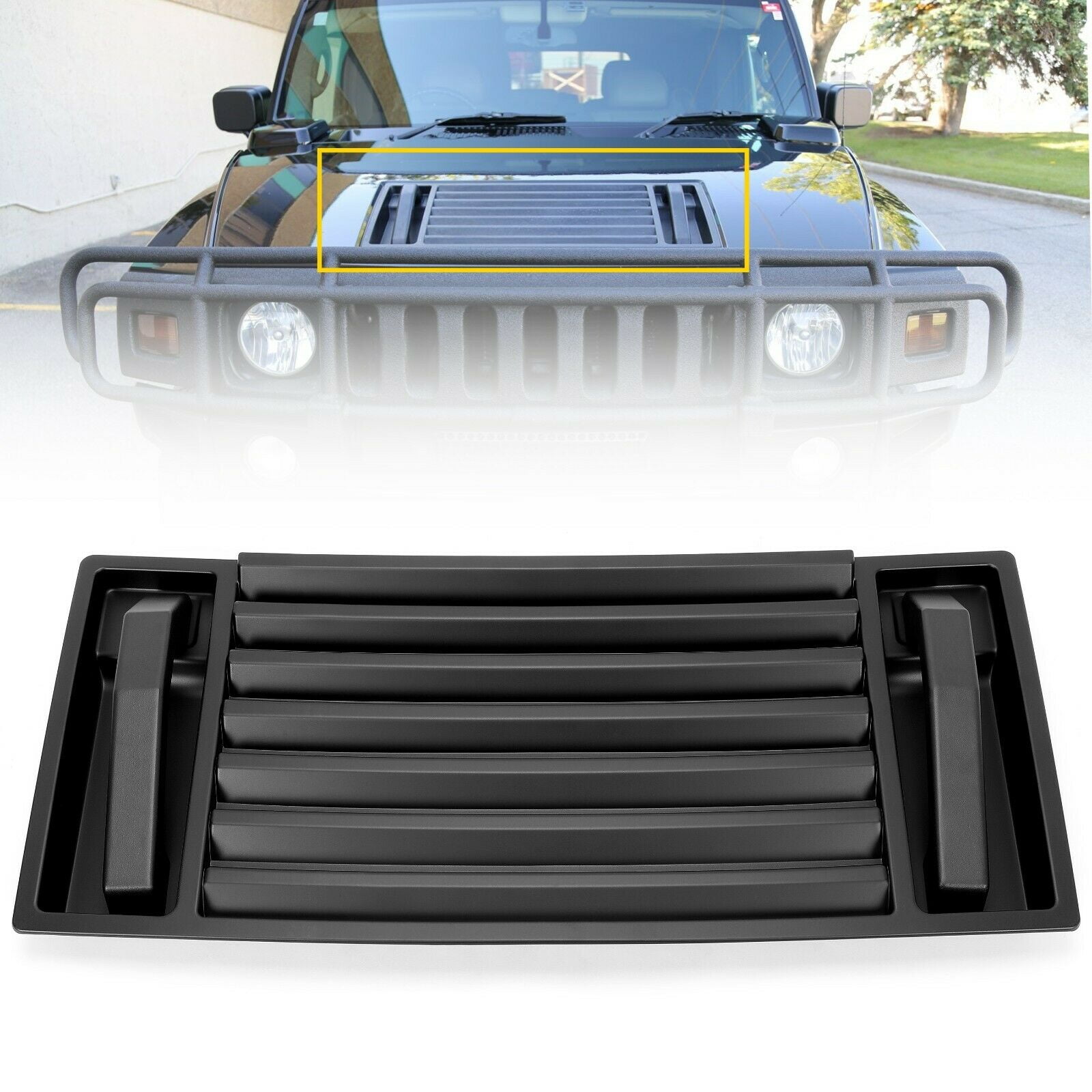 Kojem Hood Grille W/ Handles Hood Vent + Handle Hood Deck Vent Panel ...