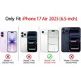 CFHADD-Compatible for iPhone 17 Air Case with Wrist Strap Kickstand ...