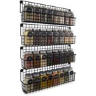 ClosetMaid Adjustable 3 Shelf Spice Rack Organizer for Cabinet, Wall ...