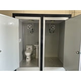 TMS Portable Restroom with Sink and Shower System - Walmart.com