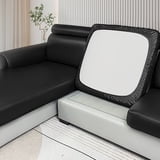 IOTdou Artificial Leather Couch Cushion Cover, Sofa Seat Slipcover ...