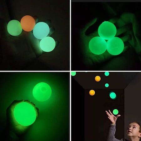 Stress Relief Balls, Ceiling Luminescent Sticky Ball, Target Anti ...