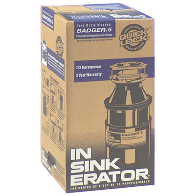 In-sink-erator Badger 5 Garbage Disposer - Walmart.com